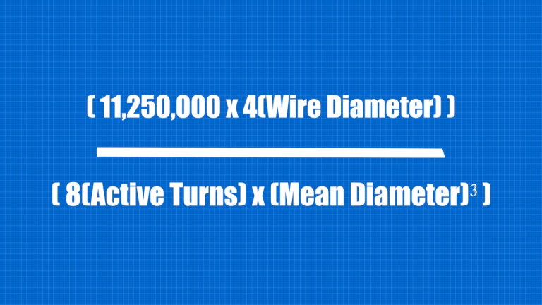 Calculating Spring Rate - EATON Detroit Spring