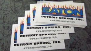 Free Stickers For Car Shows! - EATON Detroit Spring